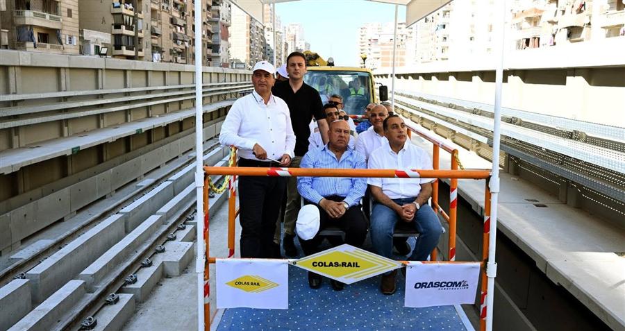 Arab Finance - Madbouly reviews progress on Alexandria Metro project as ...