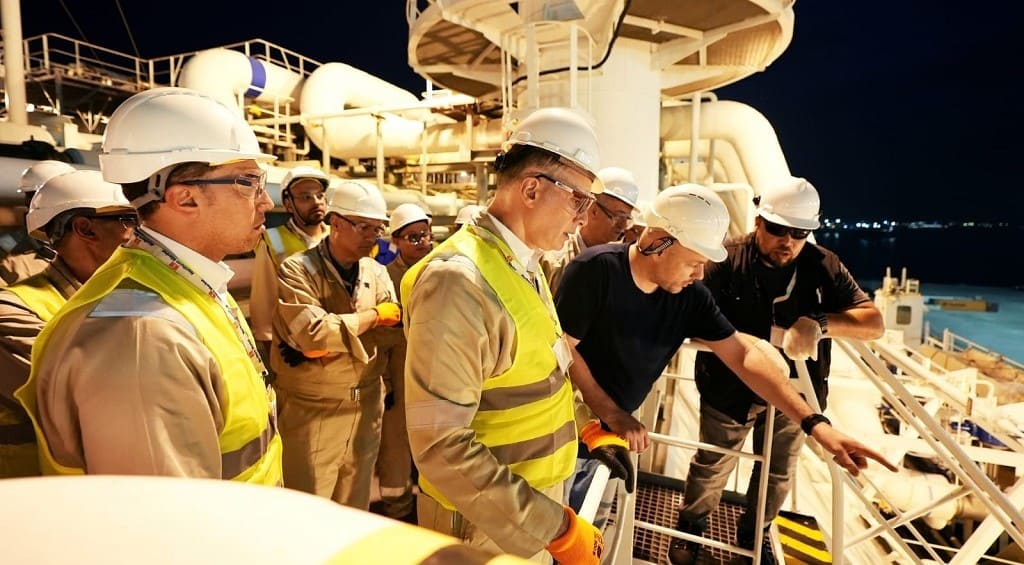 Arab Finance - Energos Power vessel arrives at Alexandria Seaport